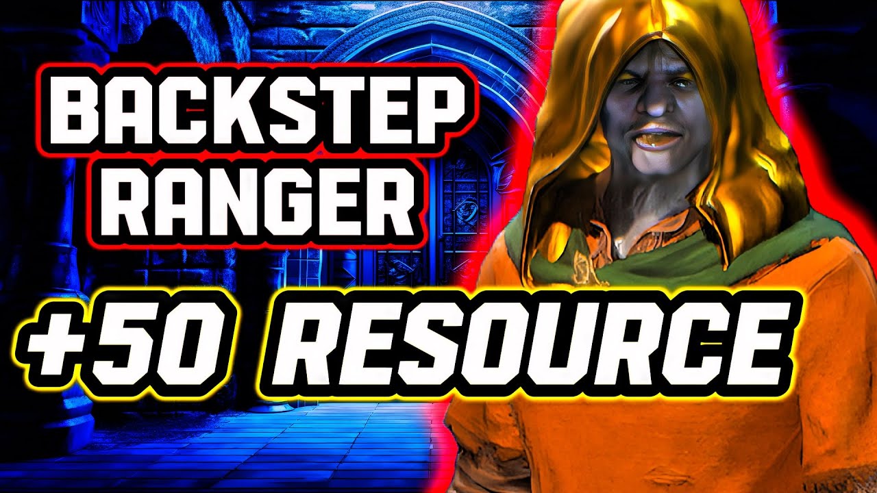 50 Resourcefulness BACKSTEP Ranger Build! Dark and Darker - YouTube