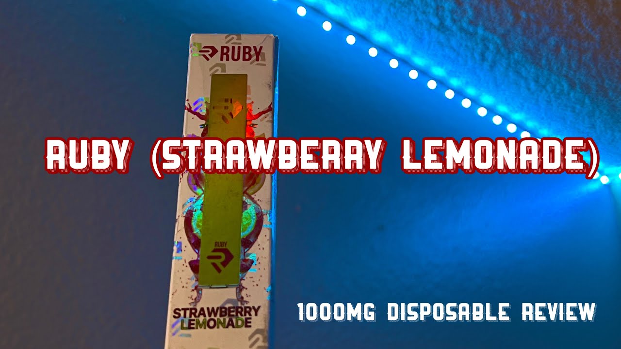 Ruby Disposable (Strawberry Lemonade) Review - YouTube