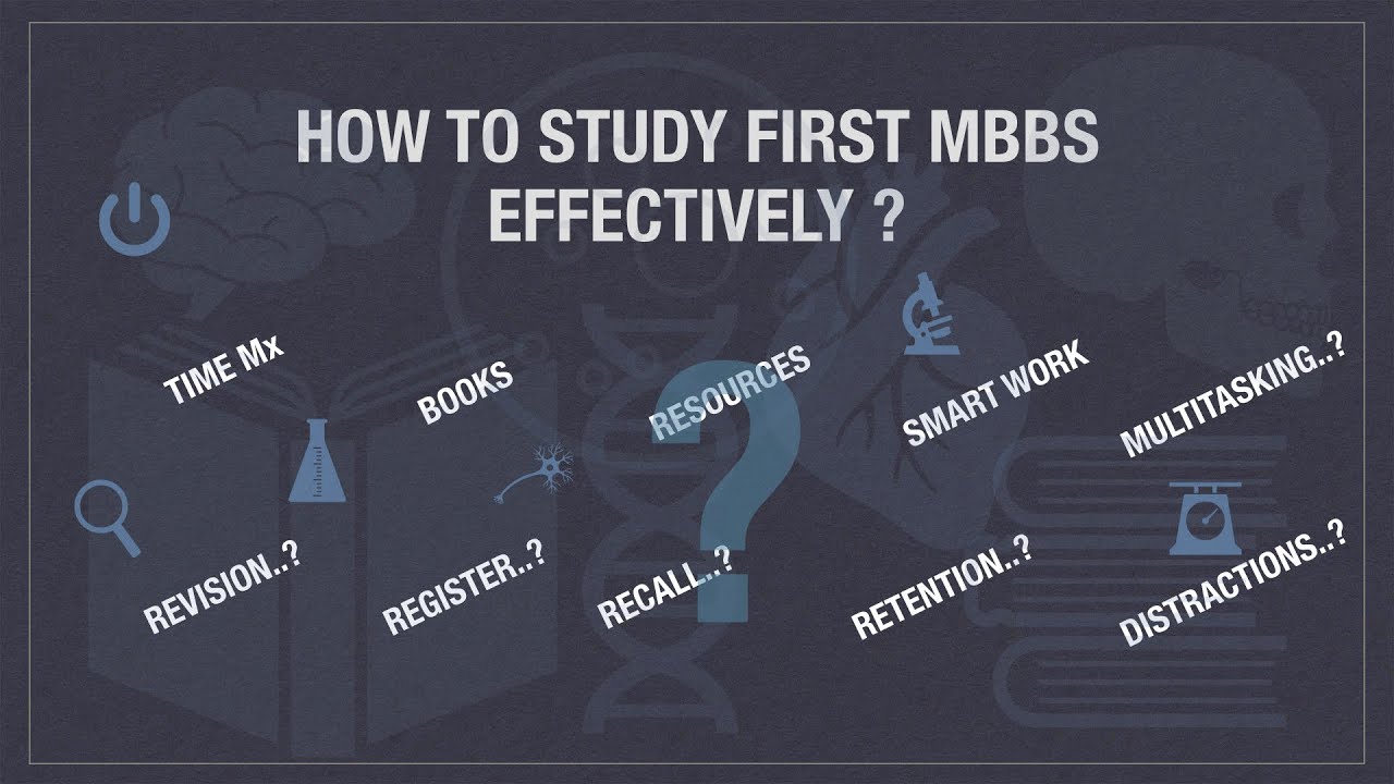 How to prepare for first MBBS effectively - YouTube
