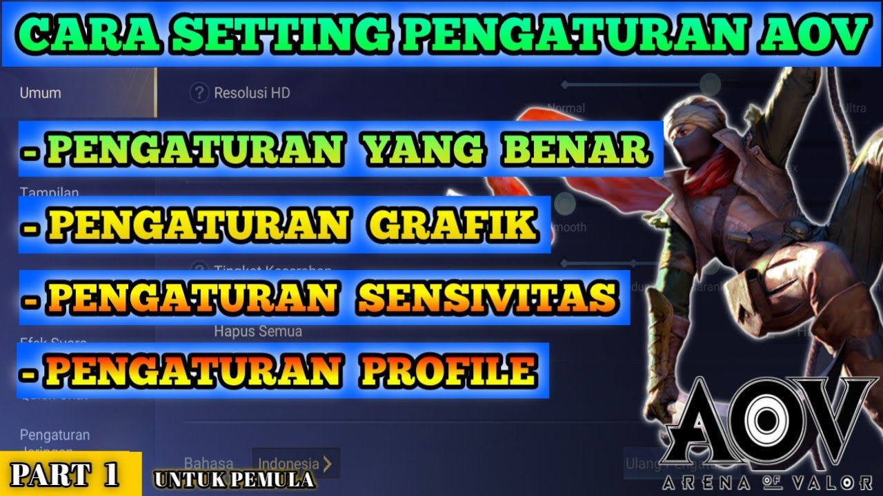 AoV Best Settings 2022 - Cara Setting Pengaturan AoV Yang Benar - Arena ...