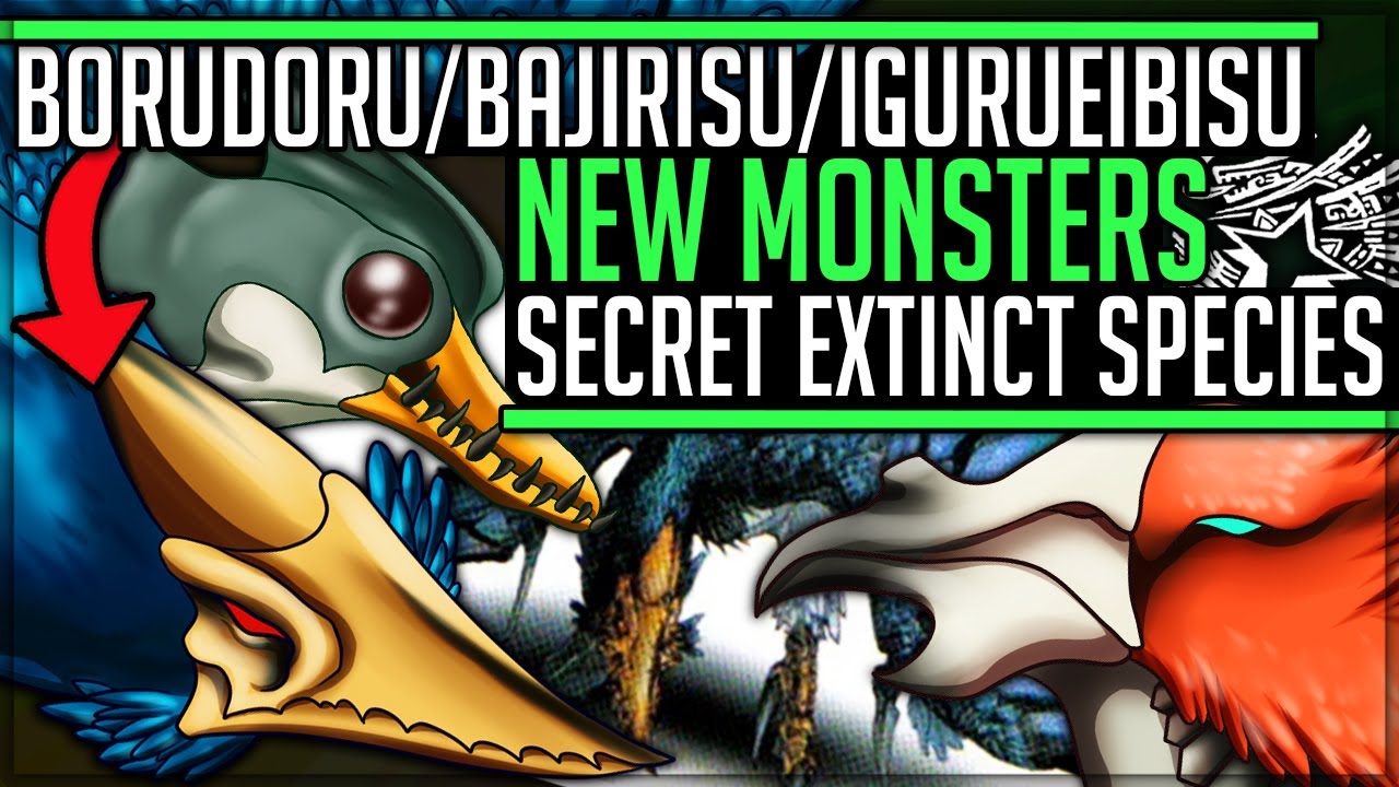 The Ultimate Bird Wyverns - New Ancient Monsters - Monster Hunter World ...