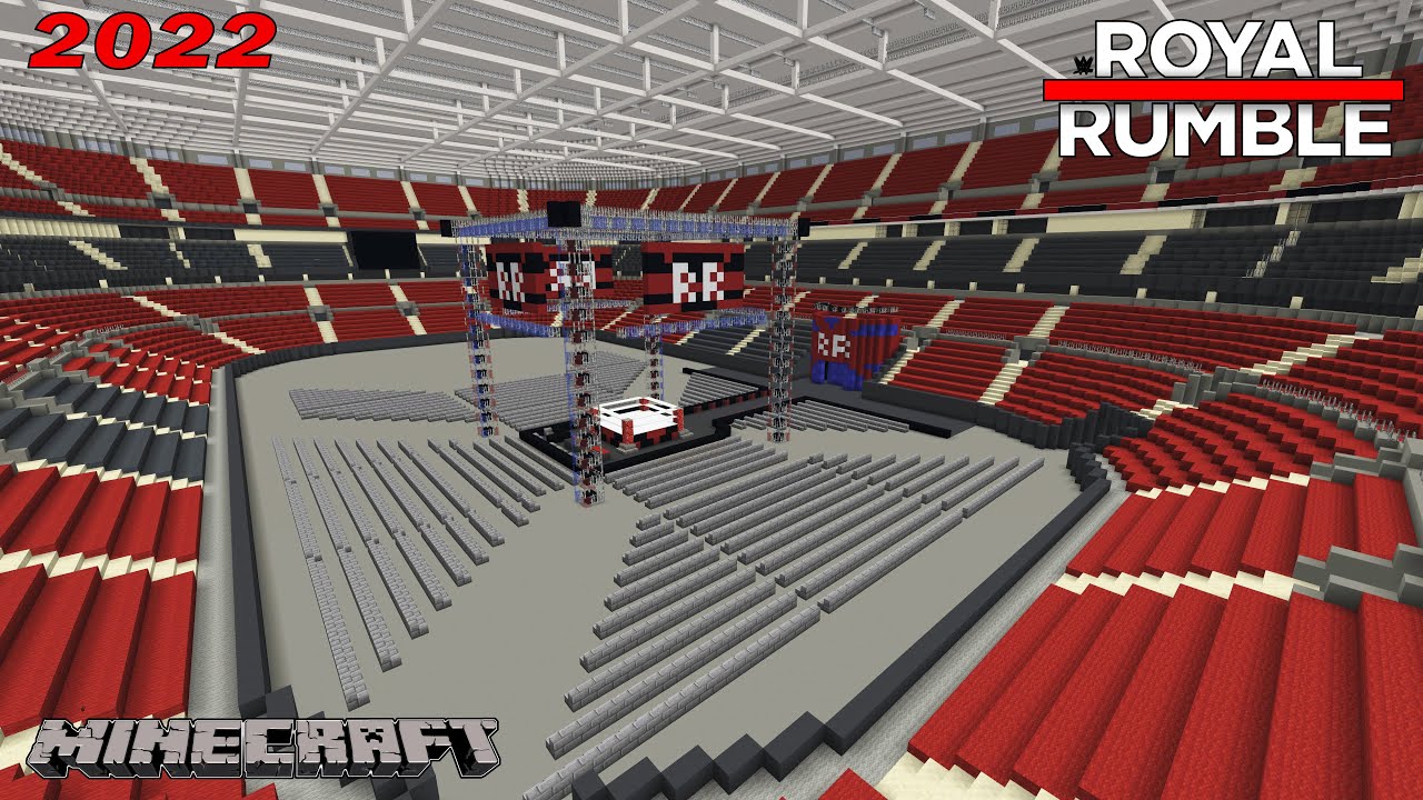 Wwe Ruwe Arena Minecraft How To Build A WWE Arena On Minecraft | Part