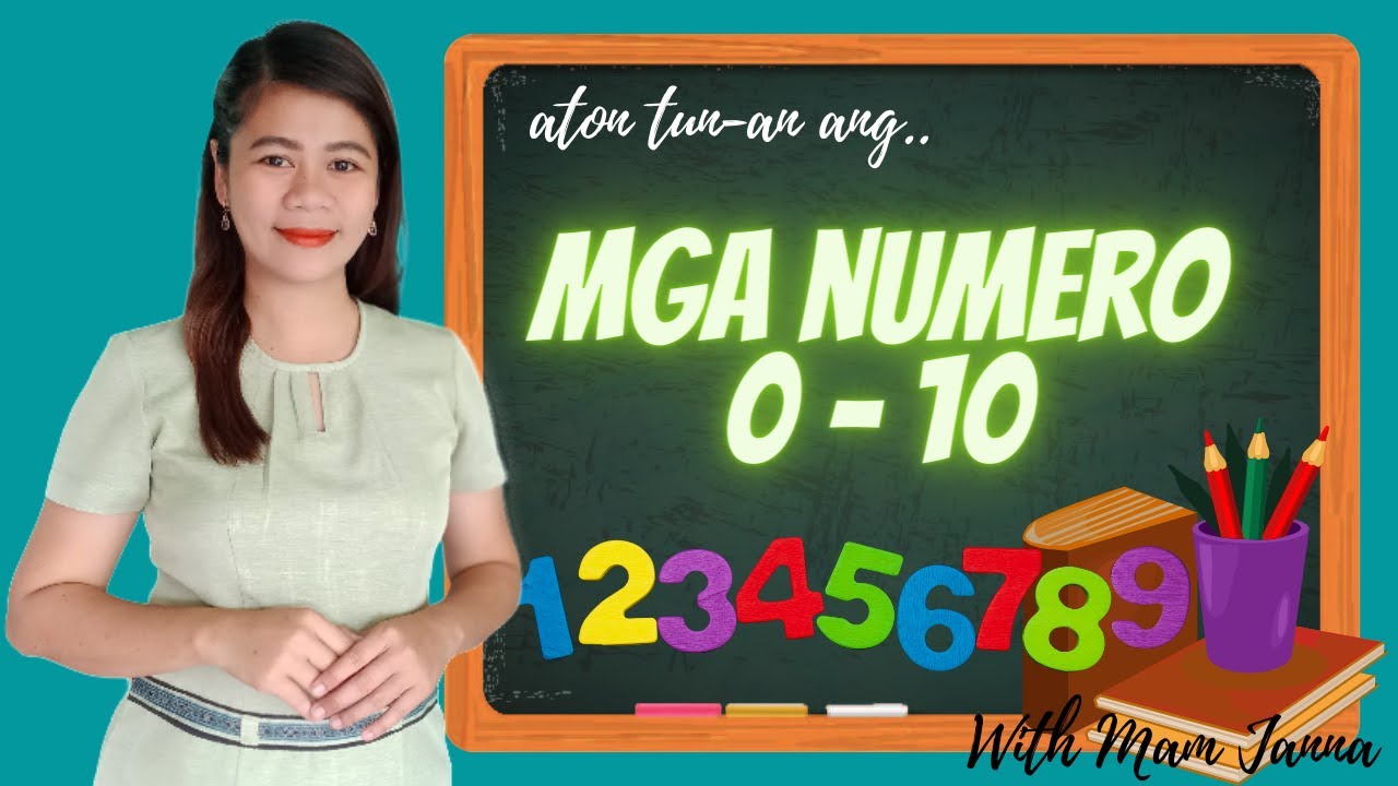 Mga numero 0-10 || Numero siro asta napulo || Hiligaynon - YouTube
