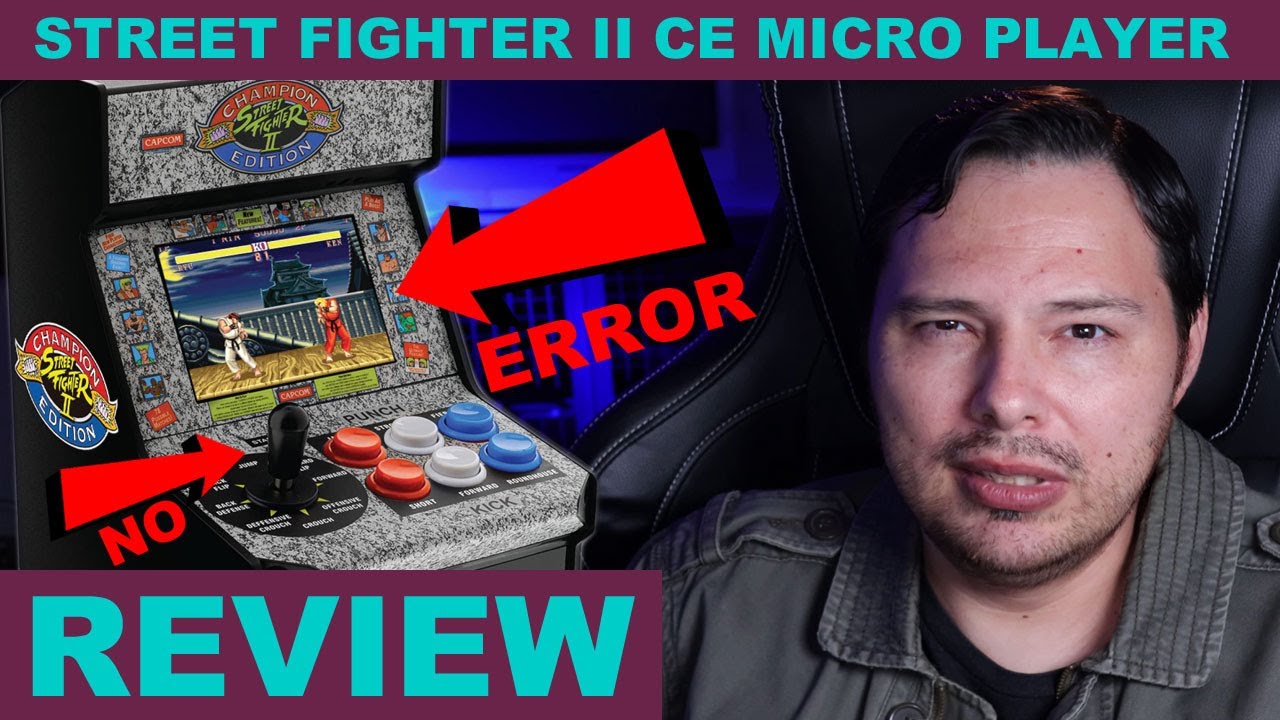 ¡Tan caro y con tantas fallas! Street Fighter II Champion Edition Micro ...
