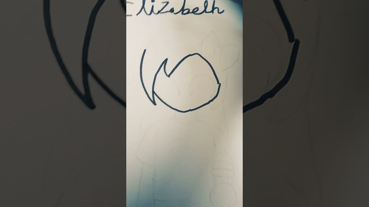 how to draw elizabeth afton - YouTube