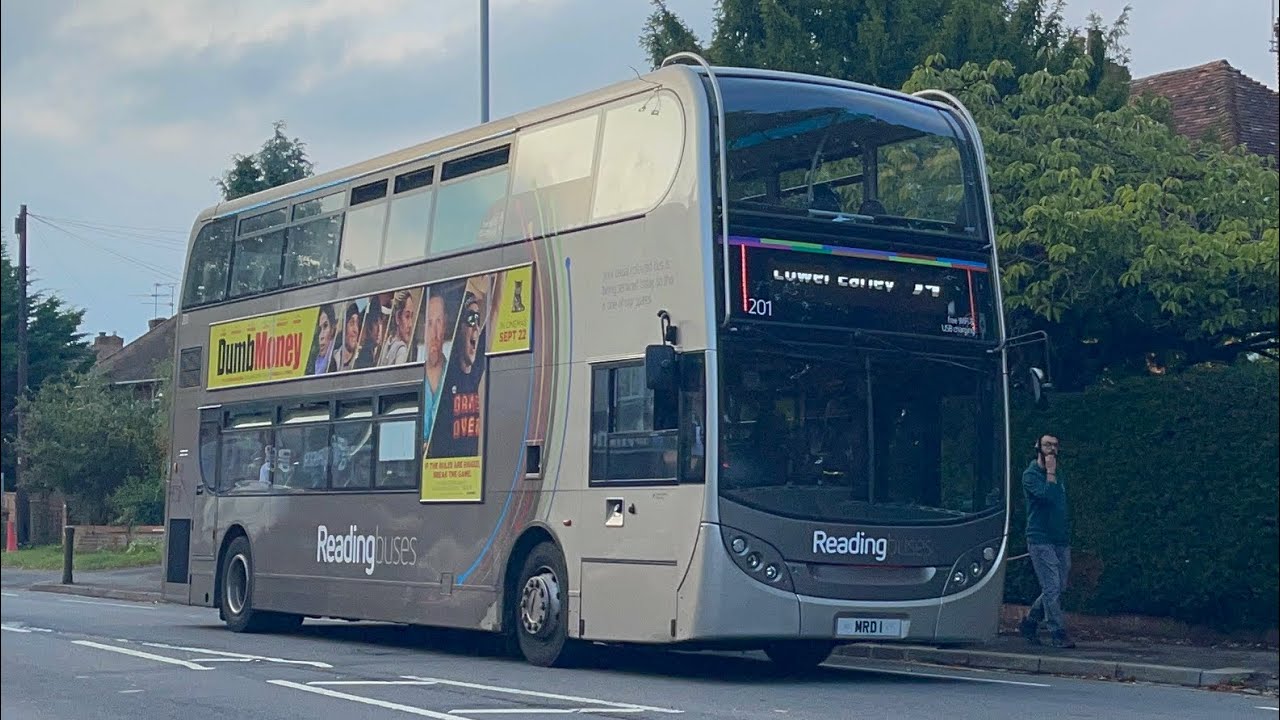 Reading Buses ADL Enviro400 201 (MRD1) On Route 21 To Lower Earley ...