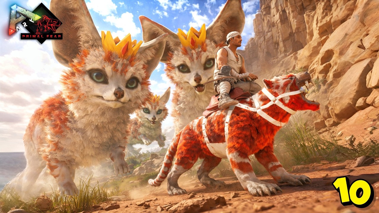 My First Boss Fight 😭 ARMY Of Deadly Alpha Jerboa VS Thylacoleo 🔥 ARK ...