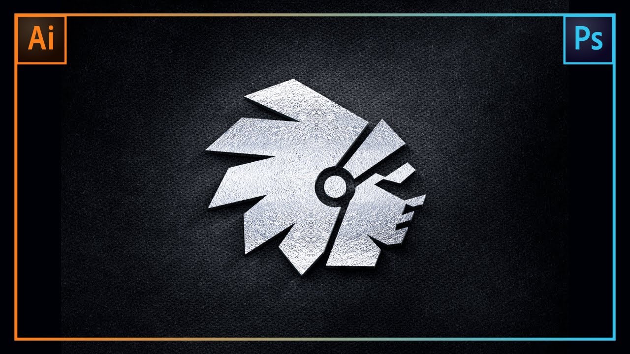 How to Create 3D Logo in Illustrator | Download (Ai) File | Logo Design ...