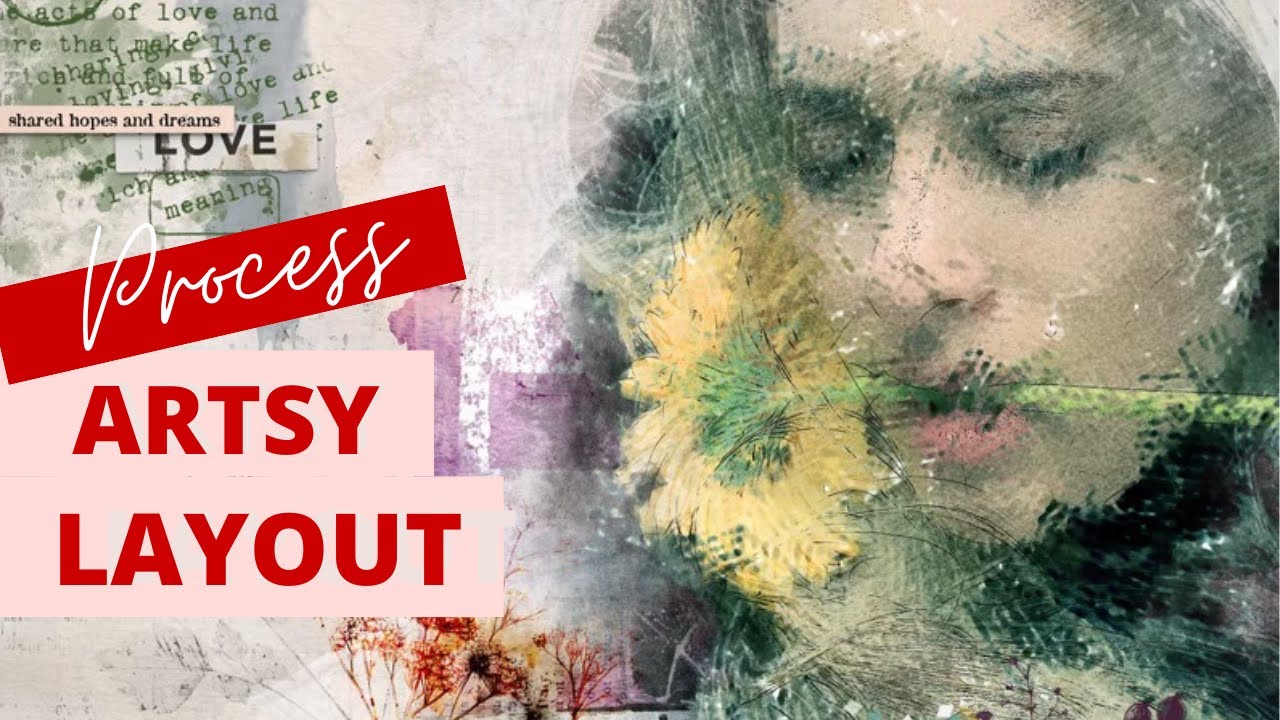 Creating Digital Artsy Layouts in Photoshop - YouTube