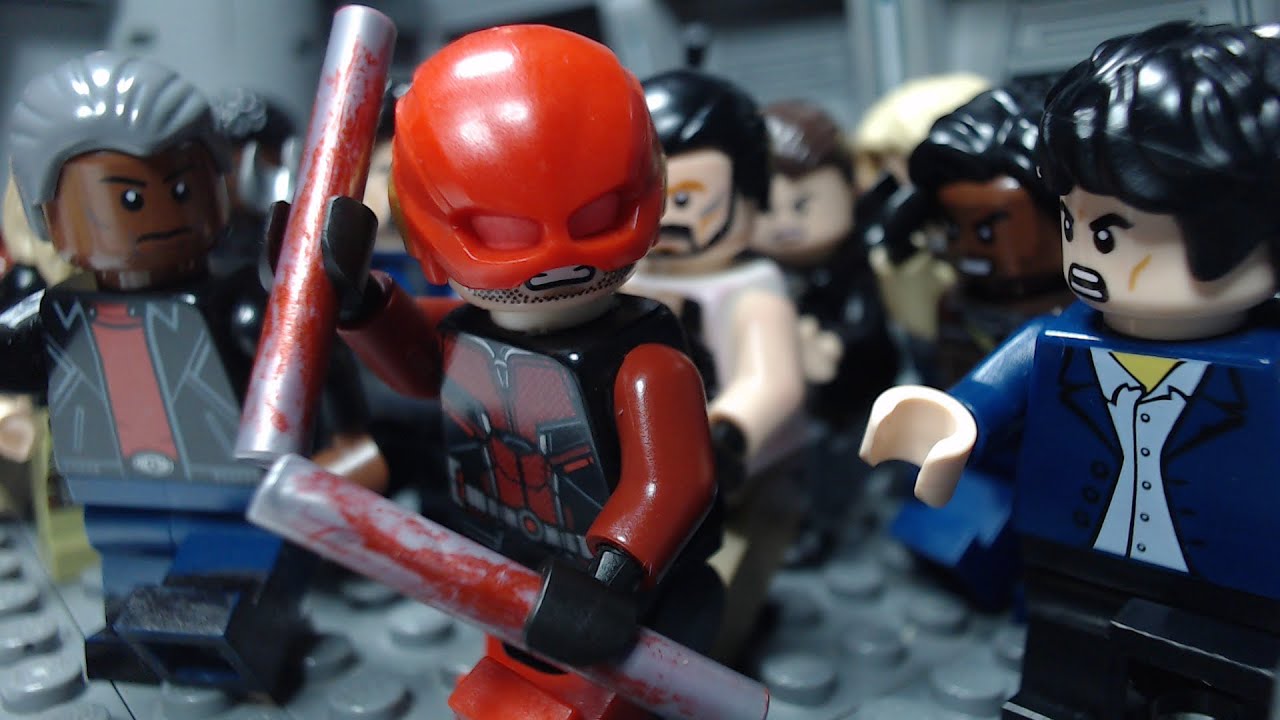 Lego Daredevil Hallway Fight Scene - YouTube
