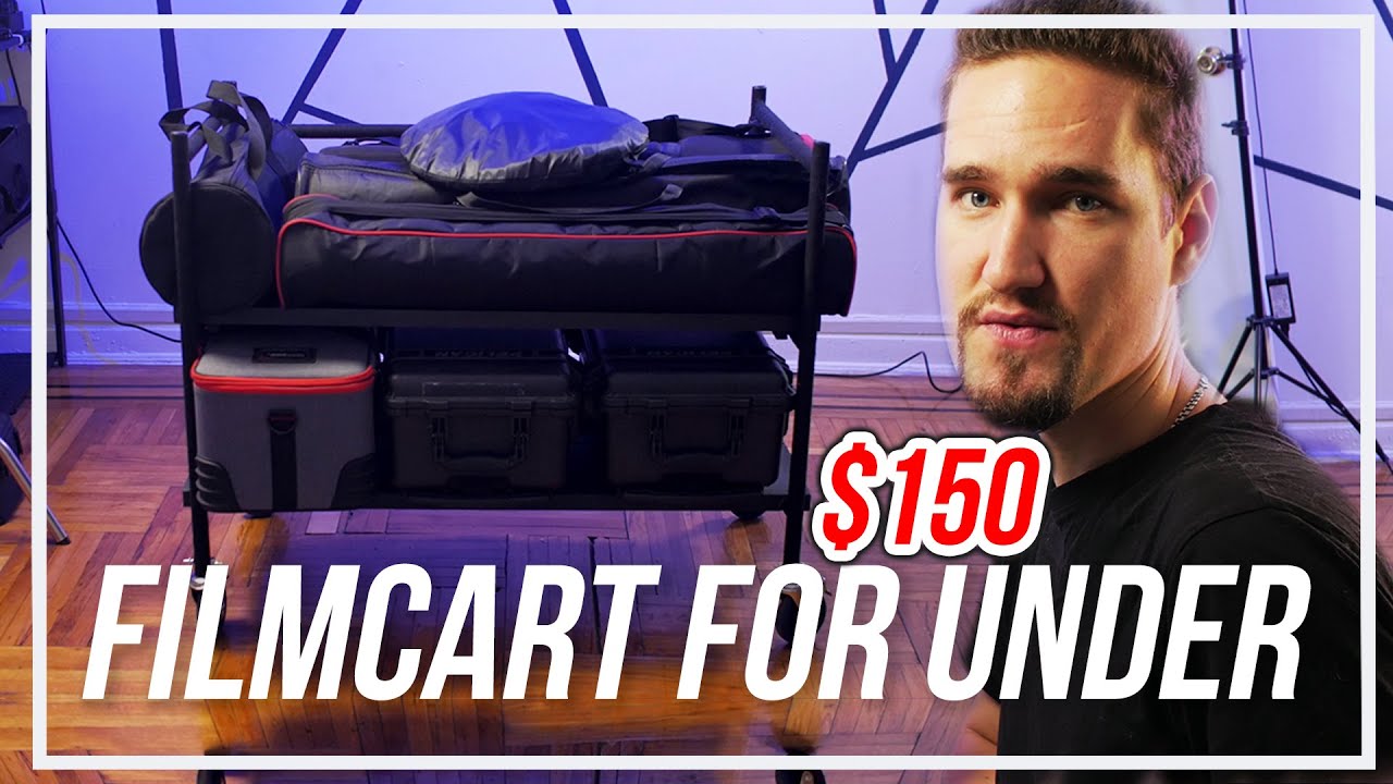 Portative Film cart & Table for under $150 | DIY Film production cart ...