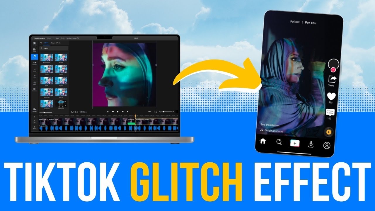 How to Add Glitch Effects to Your Videos | Easy Online Video Editor ...