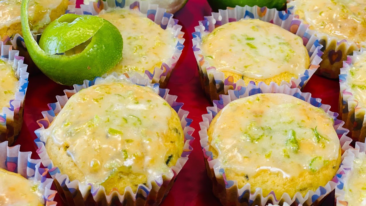 Easy Lime Muffins | Perfect Summer Dessert # 27 - YouTube