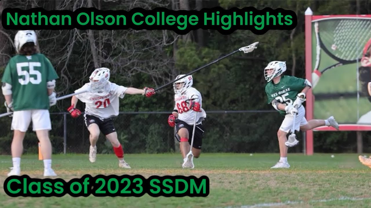 Nathan Olson (2023 SSDM) College Highlights: Belmont Abbey (D2) & College of Dupage (JUCO) - YouTube