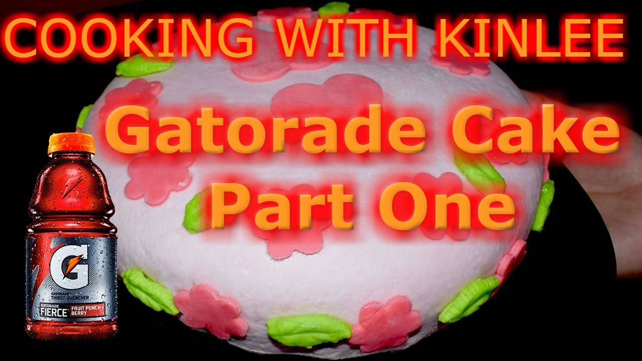 GATORADE CAKE (Part one) - YouTube