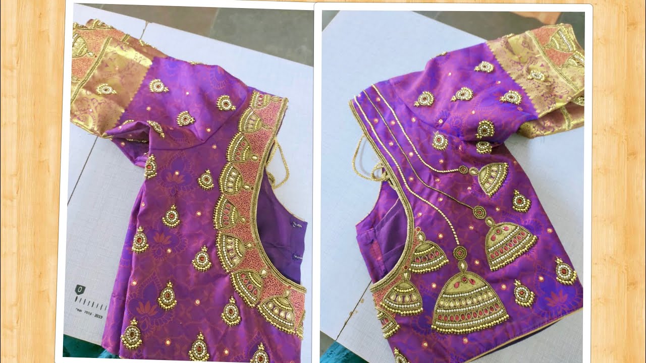 Trendy computer blouse designs 😍😍 - YouTube