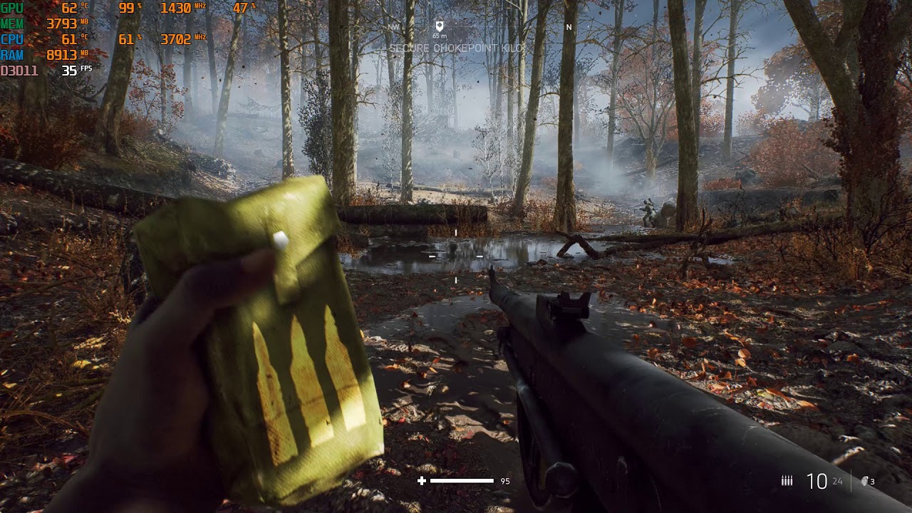 Battlefield V single player gameplay - 1080p 60FPS - Core i7 3820 + GTX ...