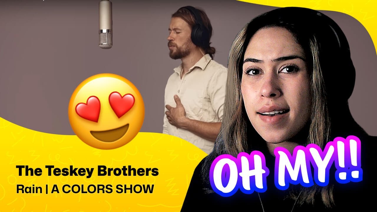 Reaction The Teskey Brothers - Rain | A COLORS SHOW - YouTube