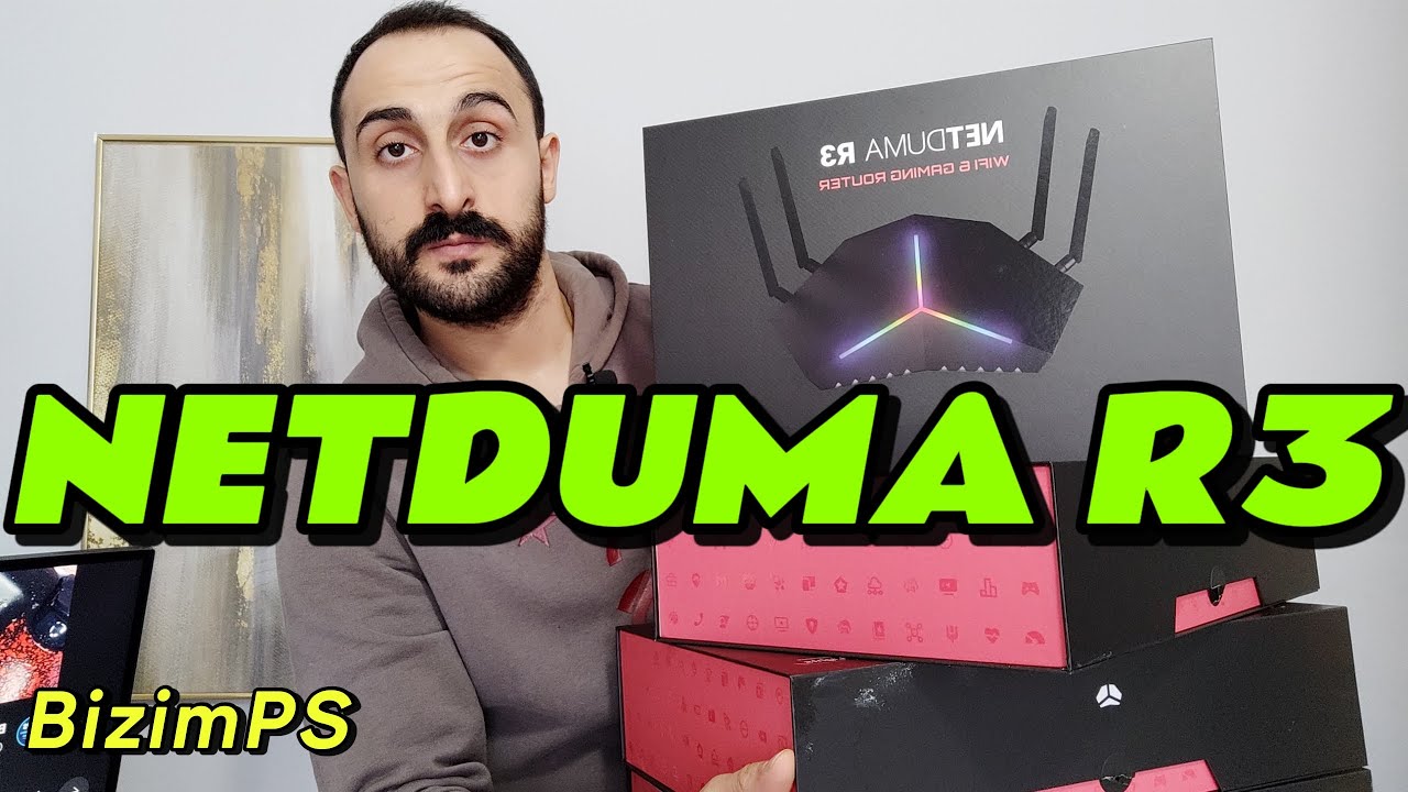 Netduma R3 Yeni Gaming Router Geldi - Kutu Açılımı - Stokta - Gecikmesi ...
