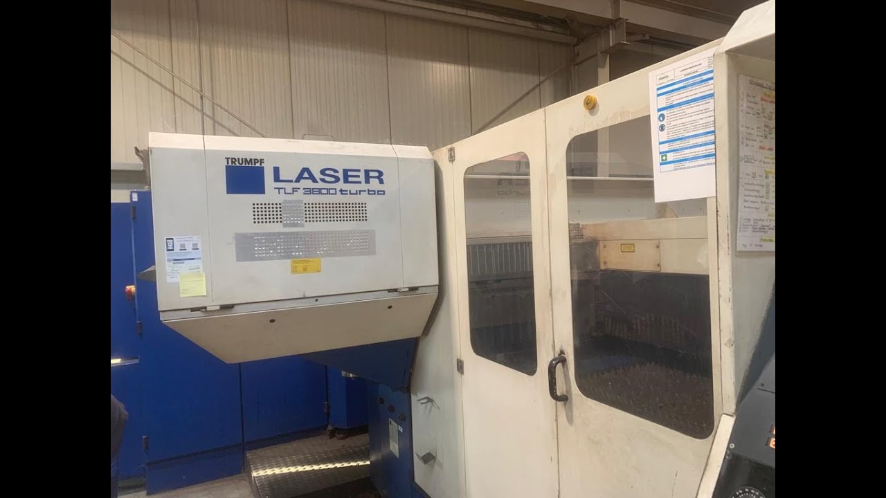 Trumpf L3030 BJ 1998 - YouTube