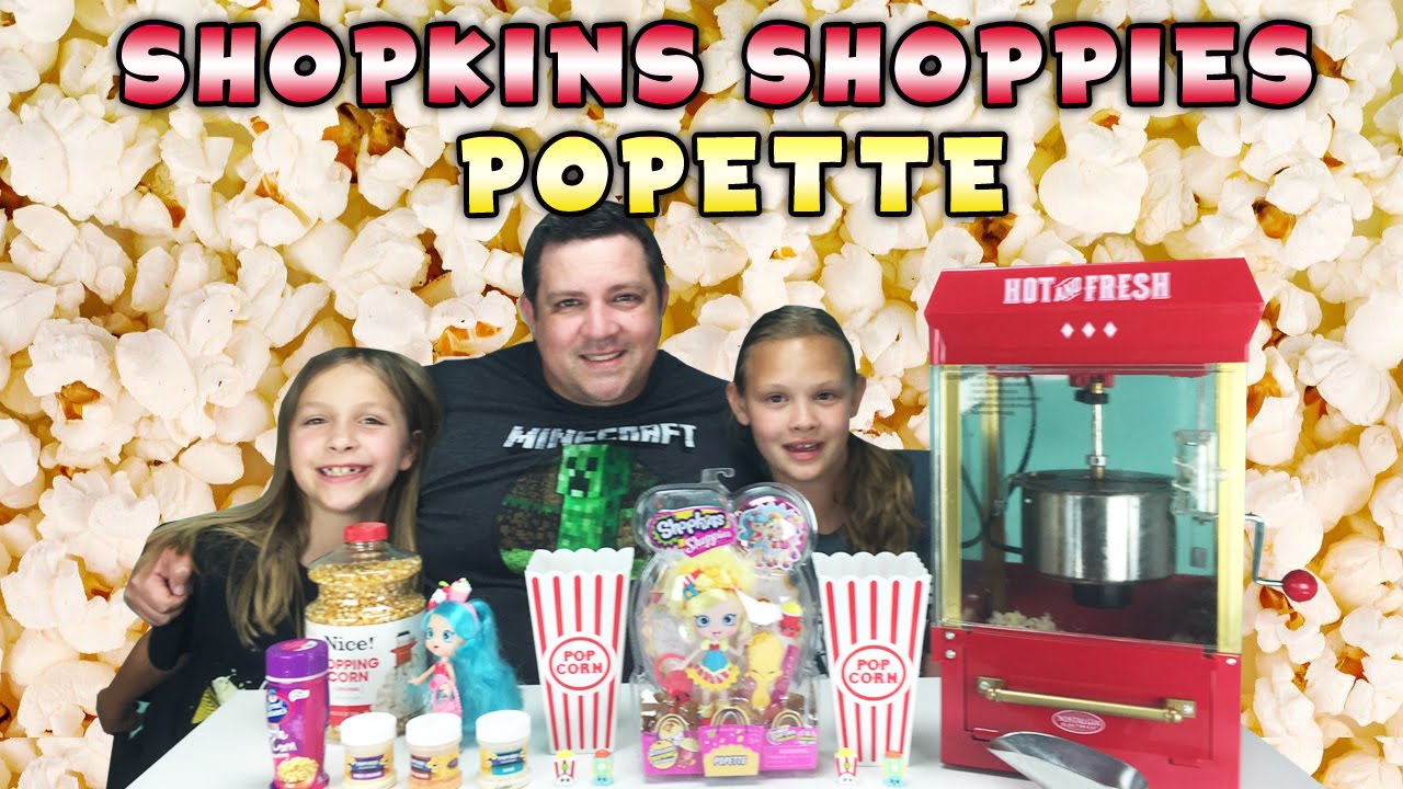 Shopkins Shoppies Popette - Shopkins Shoppies Dolls - YouTube
