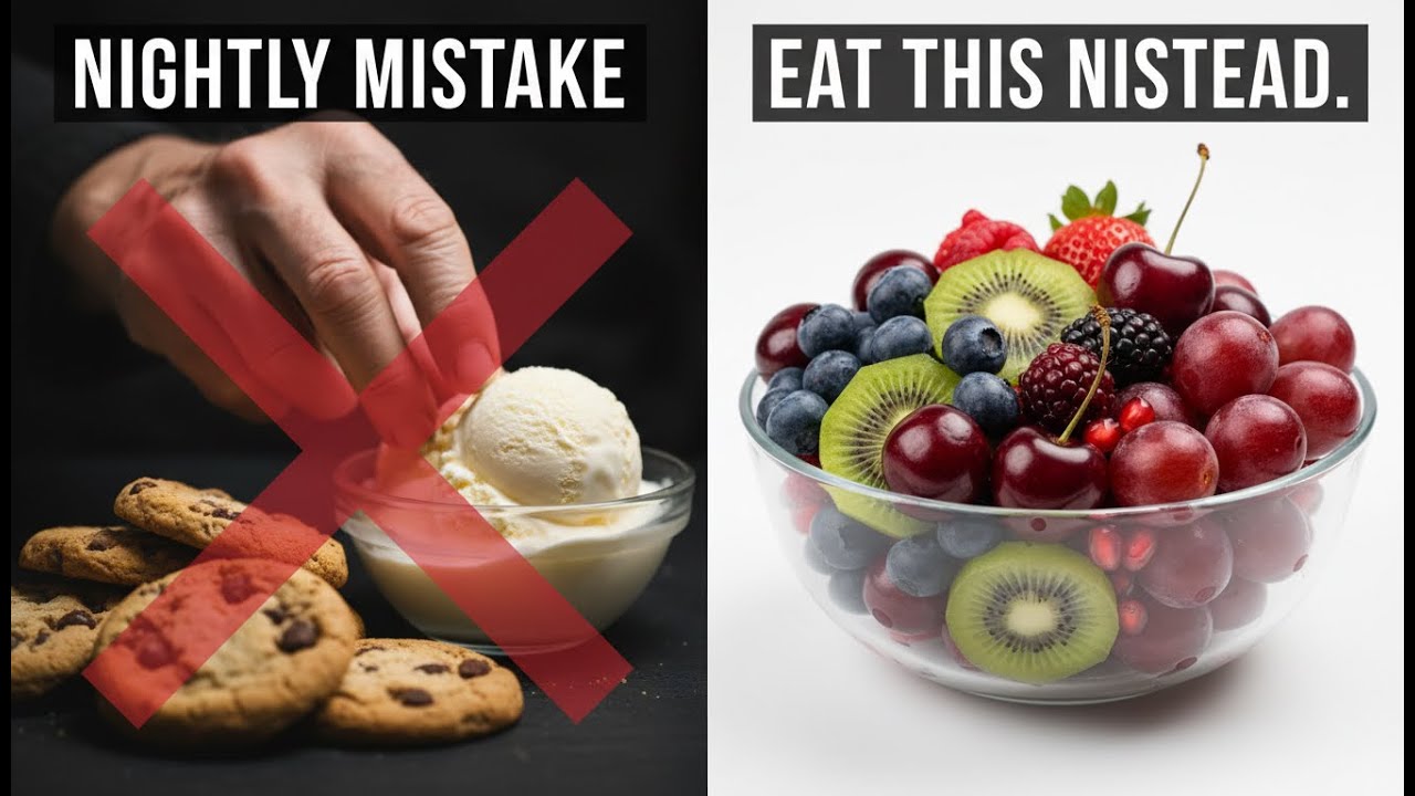 Stop Eating This At Night. Eat This Instead. - YouTube