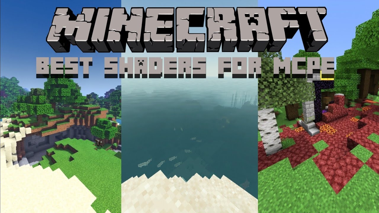 BEST MCPE SHADERS FOR 2GB RAM - YouTube