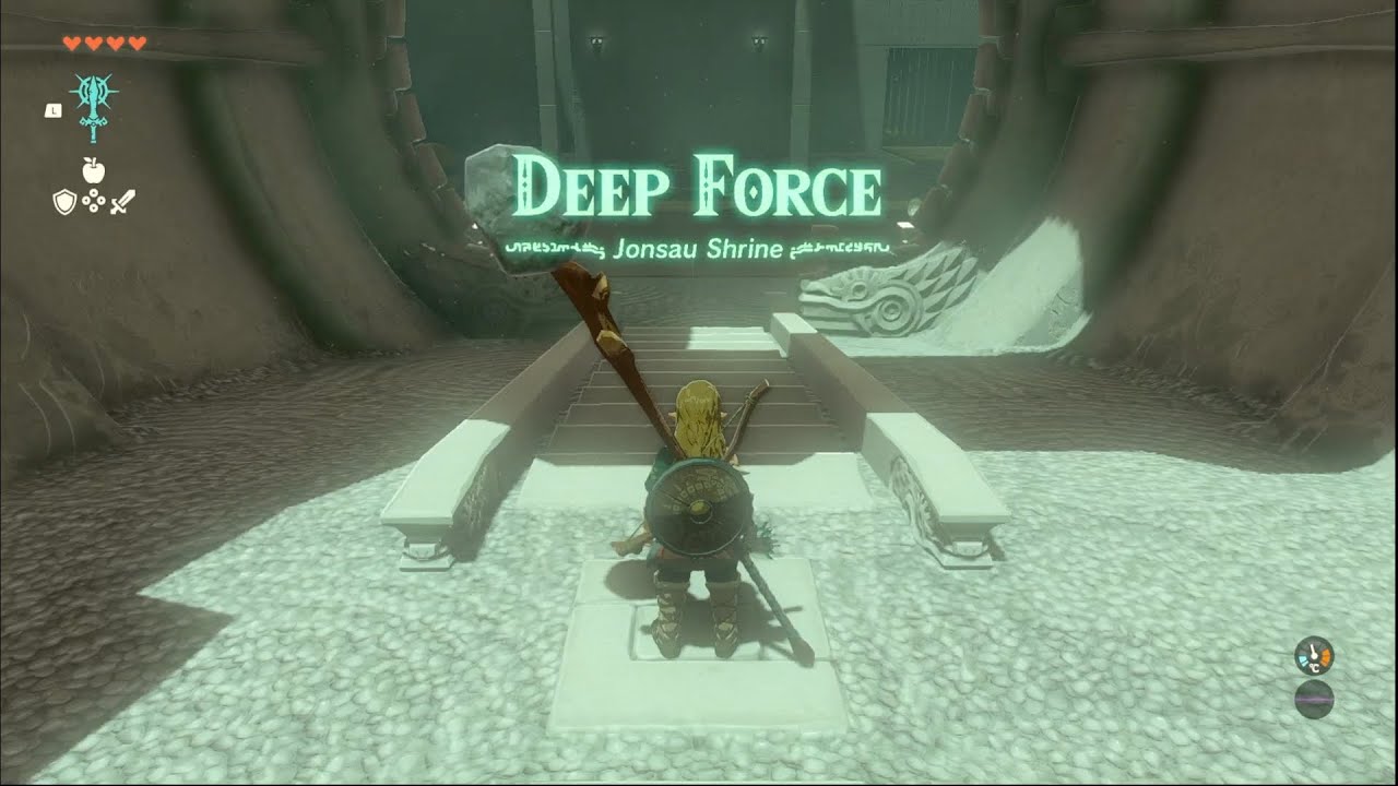 Tears of the Kingdom - Jonsau Shrine (Deep Force) - YouTube