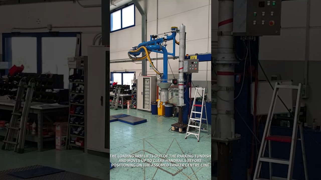 Tanker Truck Loading. Carbis Loadtec Semi Autoload Factory Test - YouTube