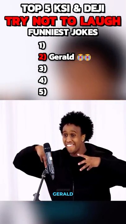 TOP 5 KSI & Deji Try Not to Laugh Jokes!!😅 - YouTube