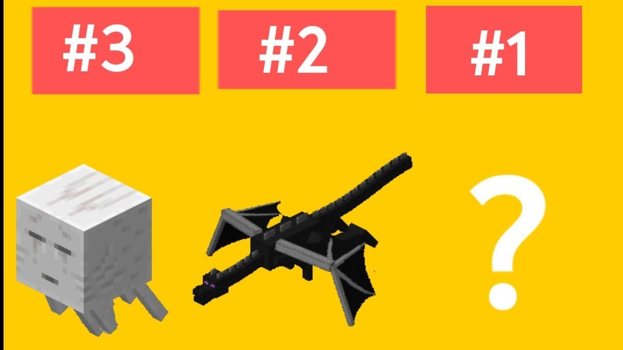 Most LARGEST MOB in MINECRAFT Top 6 largest mob in minecraft - YouTube