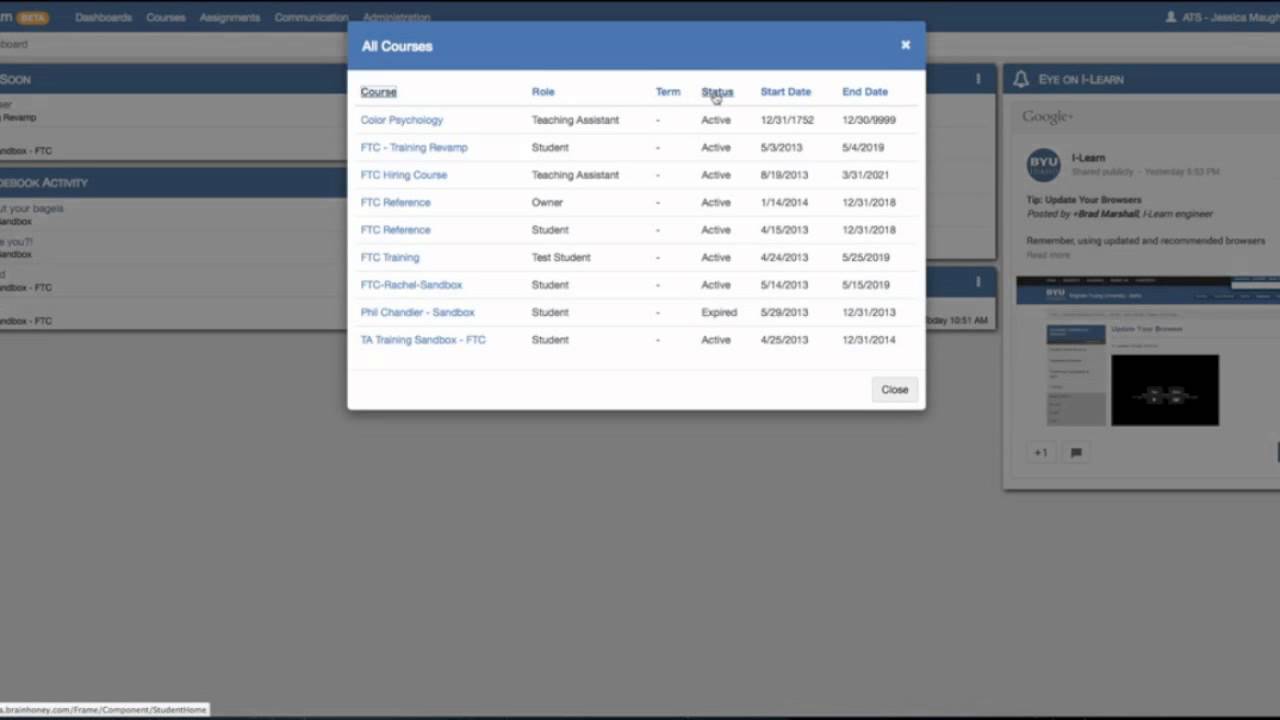 Student Dashboard - Tutorial - YouTube