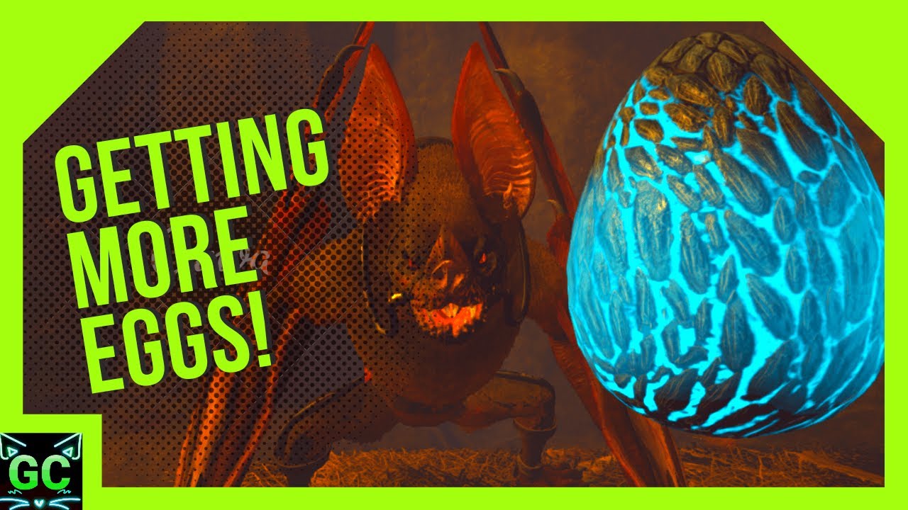 Using a Desmodus to Steal Lightning Wyvern Eggs EASY! Ep:11 (ARK ...