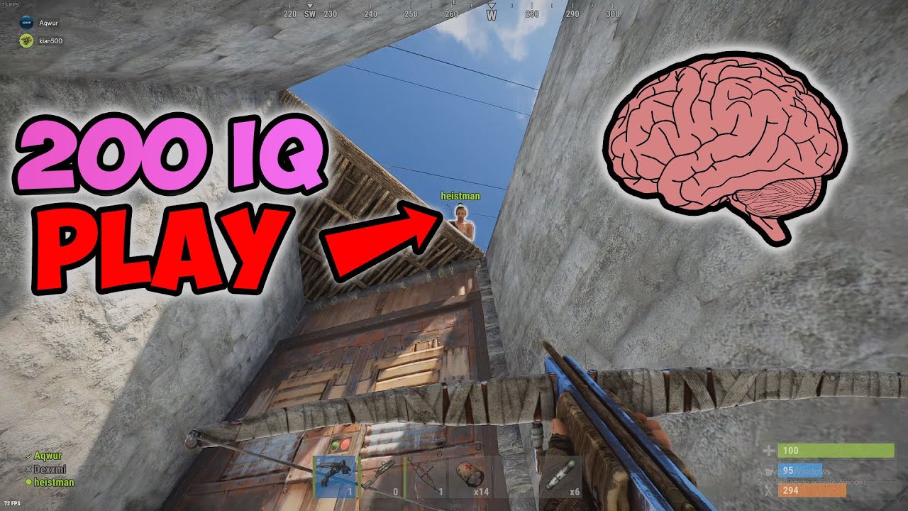 RUST 200 IQ PLAY!!! | Rust w/ Kian500 - YouTube