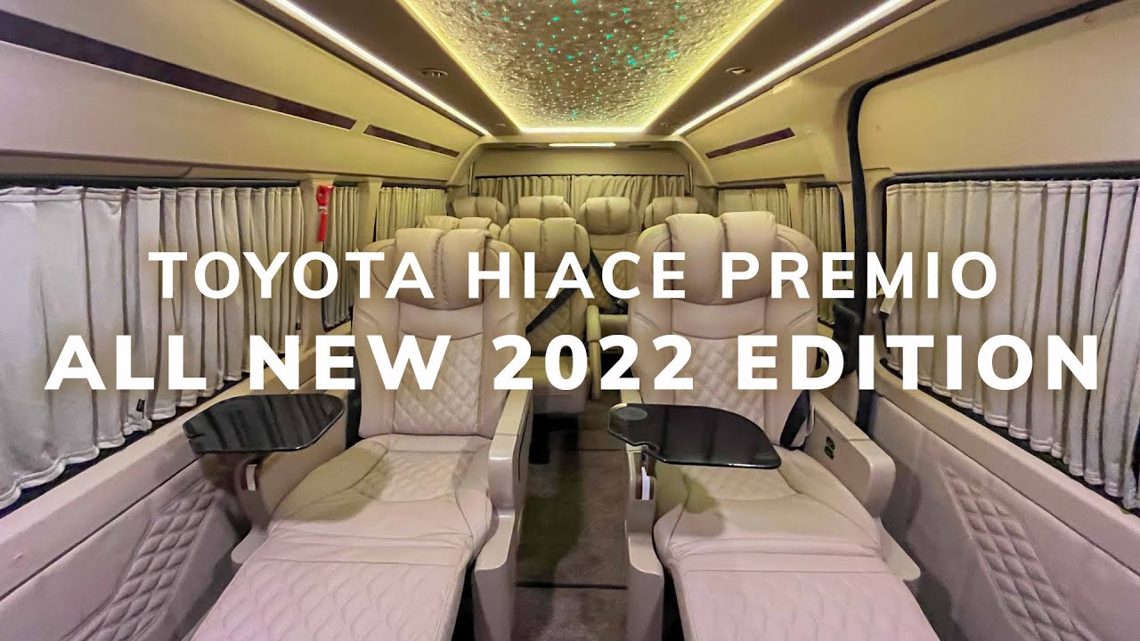 Toyota Hiace Premio Modification ALL NEW 2022 Edition - YouTube