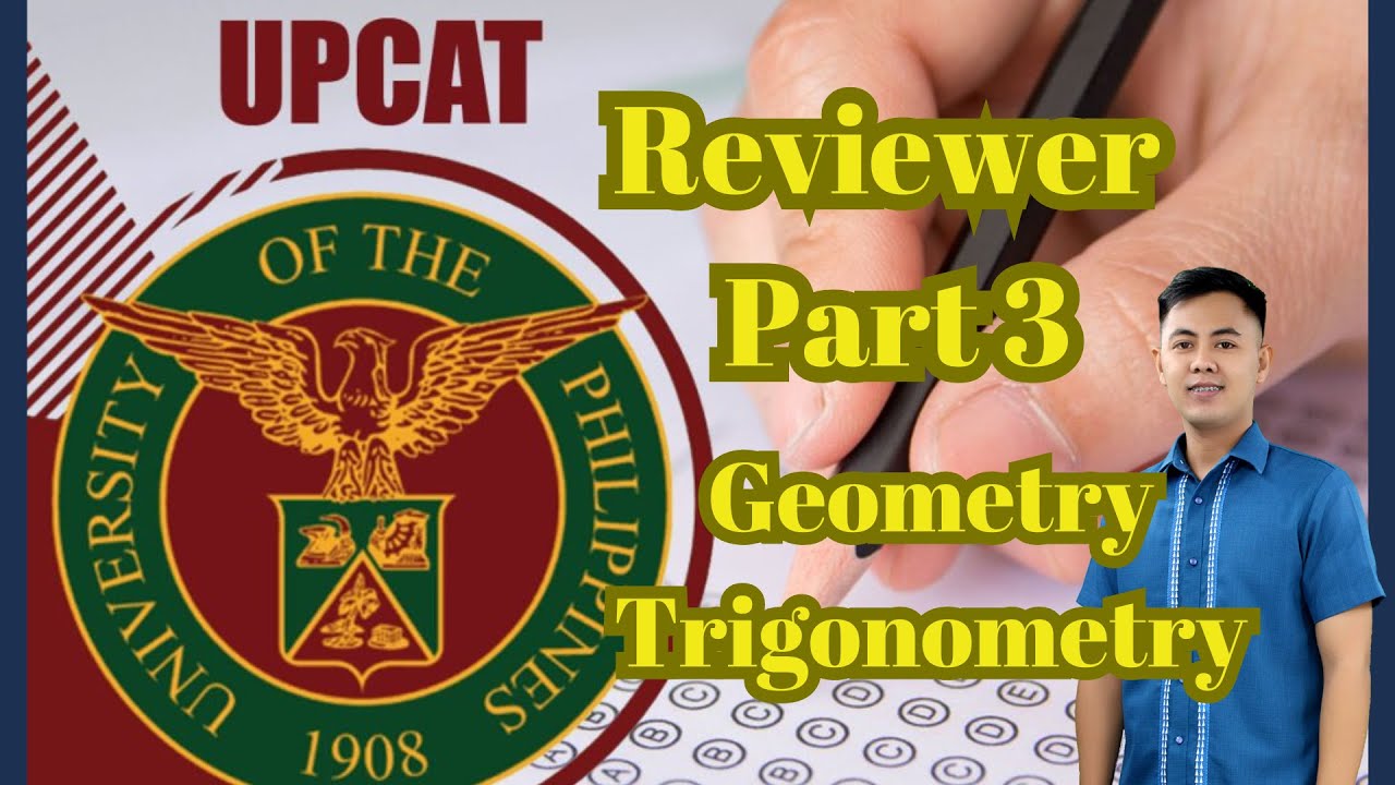 UPCAT Math Reviewer Part 3: Geometry and Trigonometry - YouTube