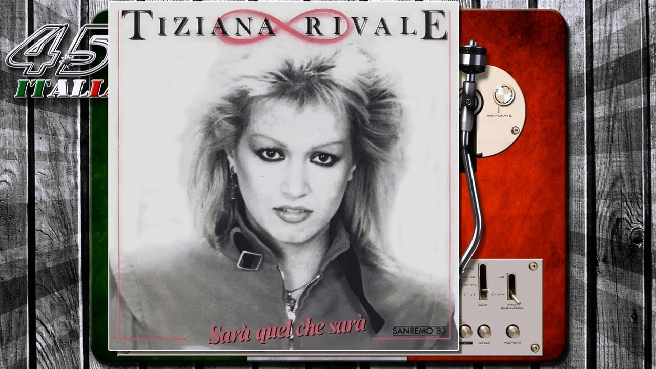 Tiziana Rivale - Sarà Quel Che Sarà [1983] - YouTube