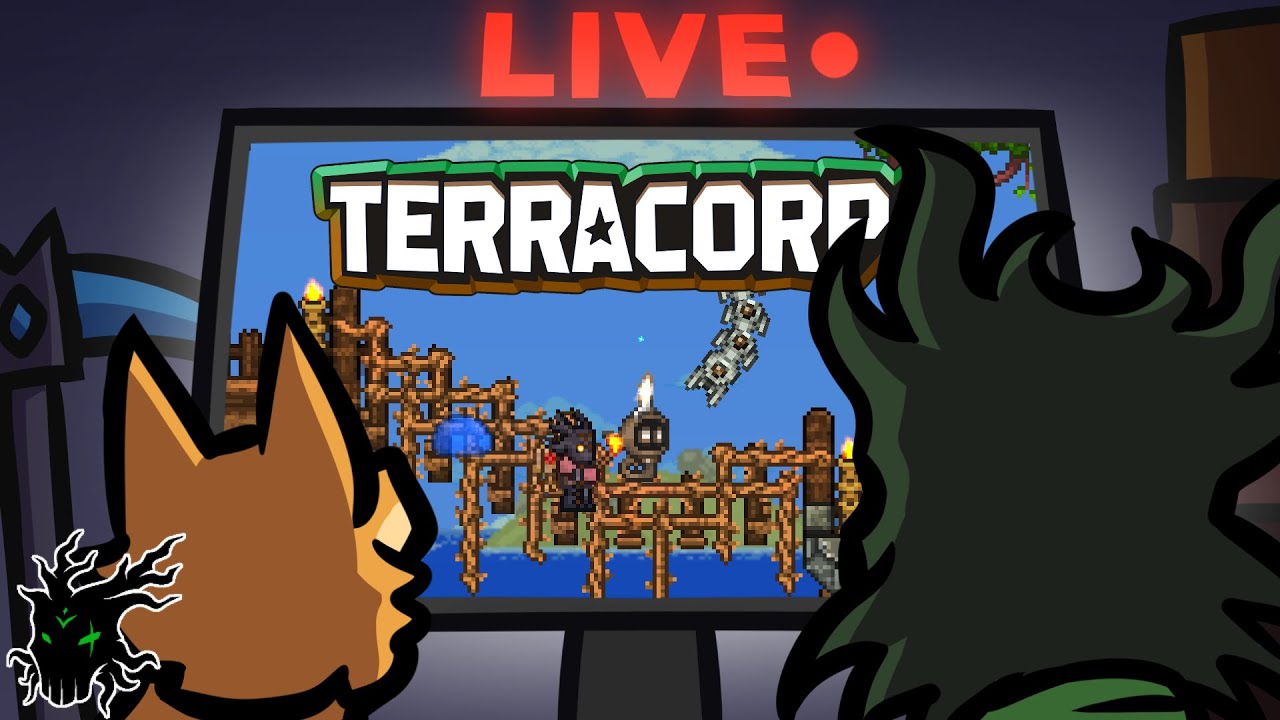 Plushie Giveaway and TerraCorps Shenanigans! Terraria Livestream - YouTube