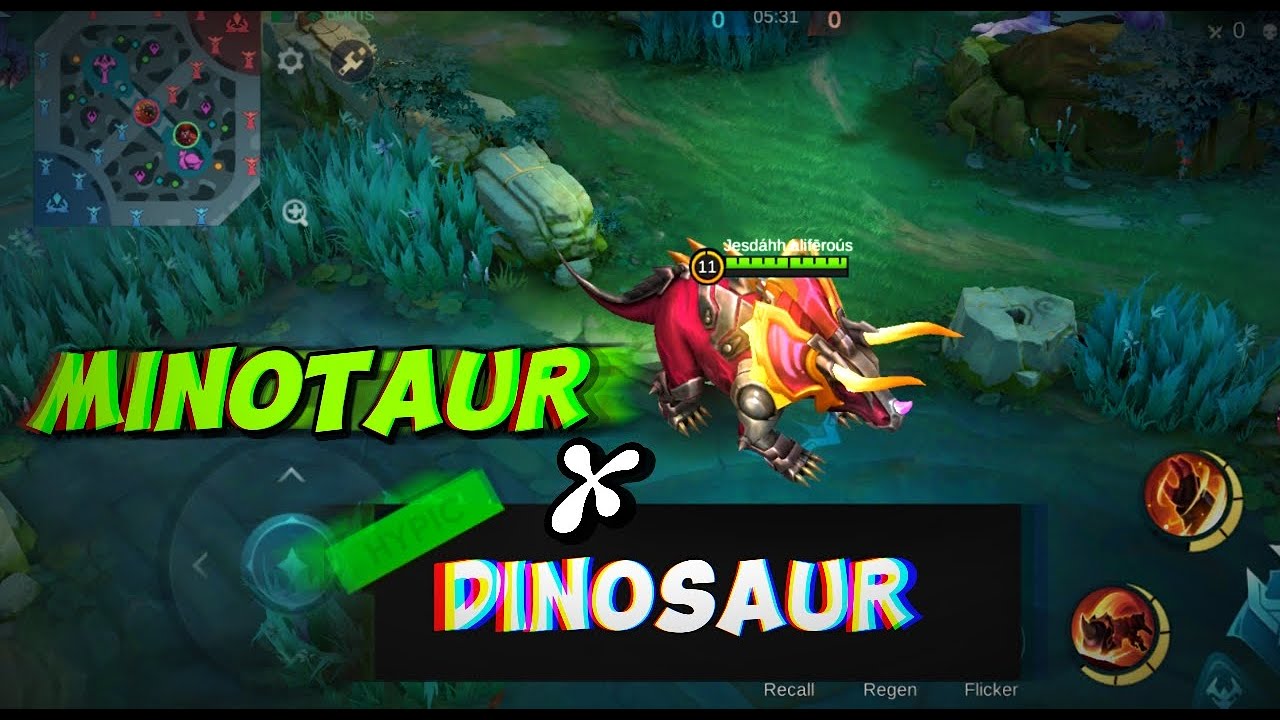 Minotaur X Dinosaur Red Buff Script — No Password - YouTube
