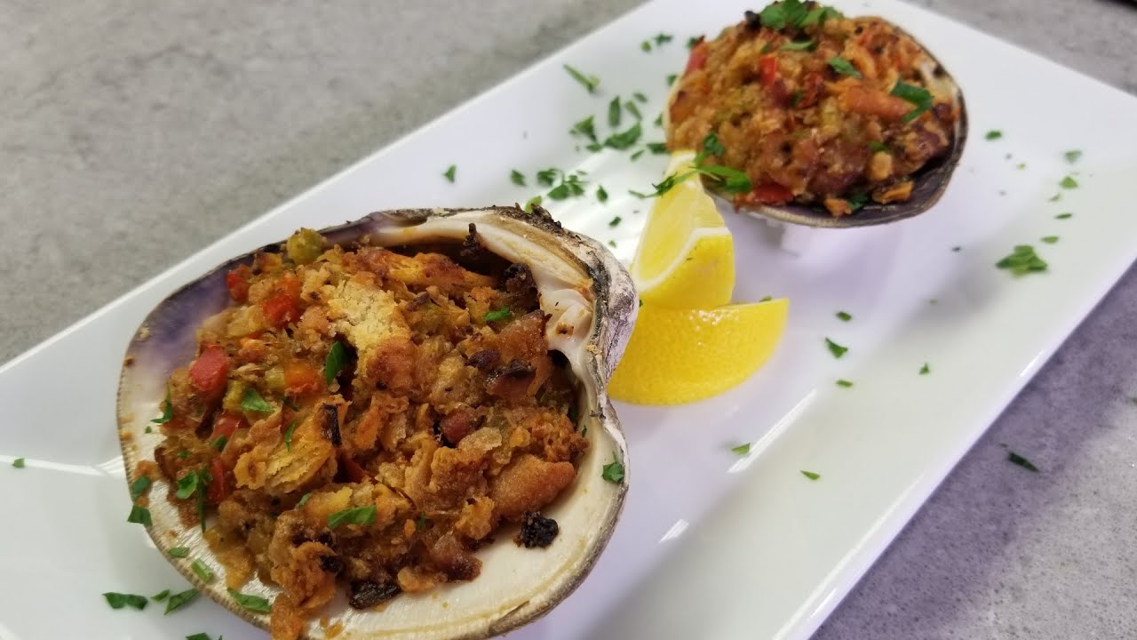 In the Kitchen: Rhode Island Stuffies - YouTube