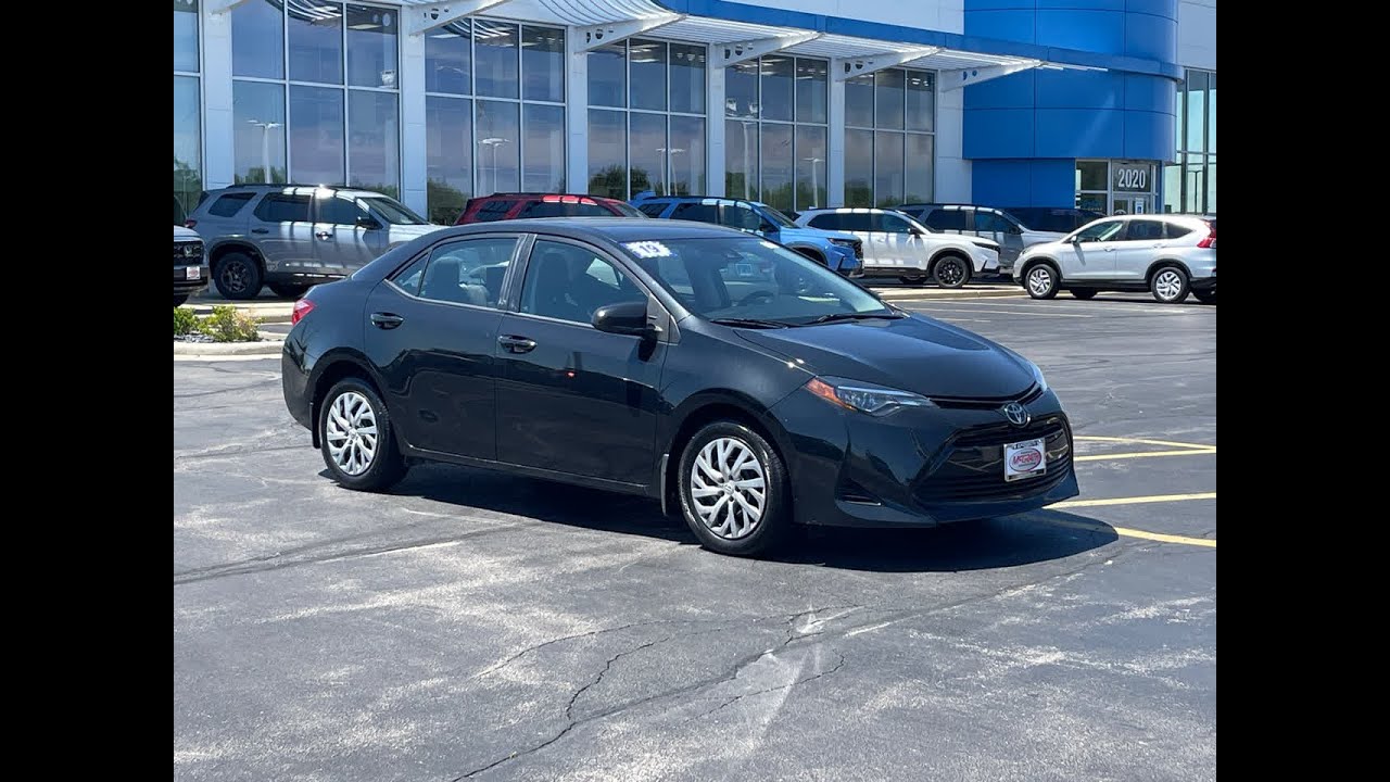 2019 Toyota Corolla LE Elgin, Schaumburg, Barlett, Barrington, Hoffman ...