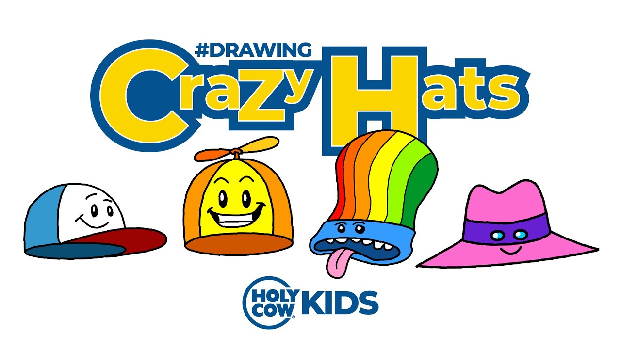 Draw Crazy Hats #WithMe - YouTube