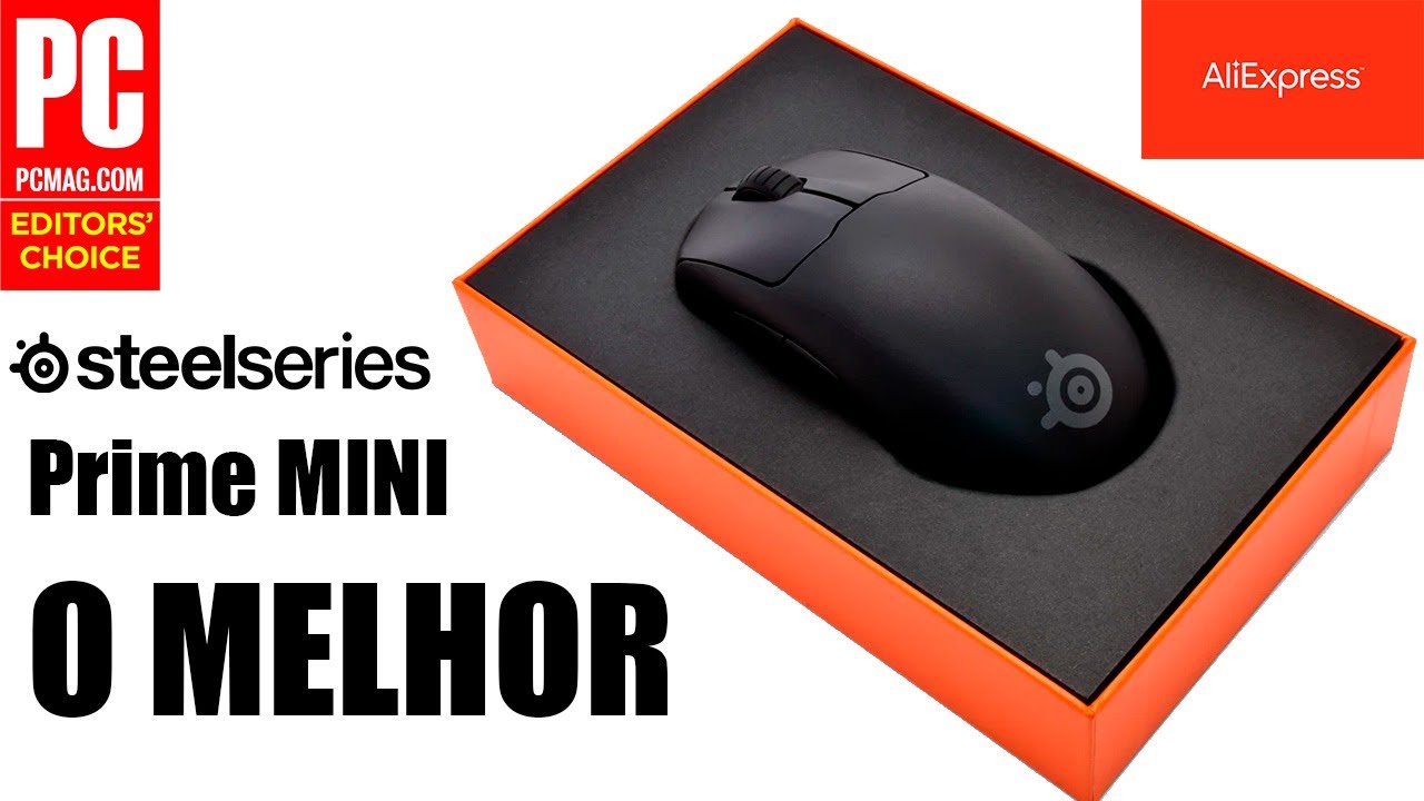Um dos melhores mouses para mãos pequenas do aliexpress - Steelseries ...