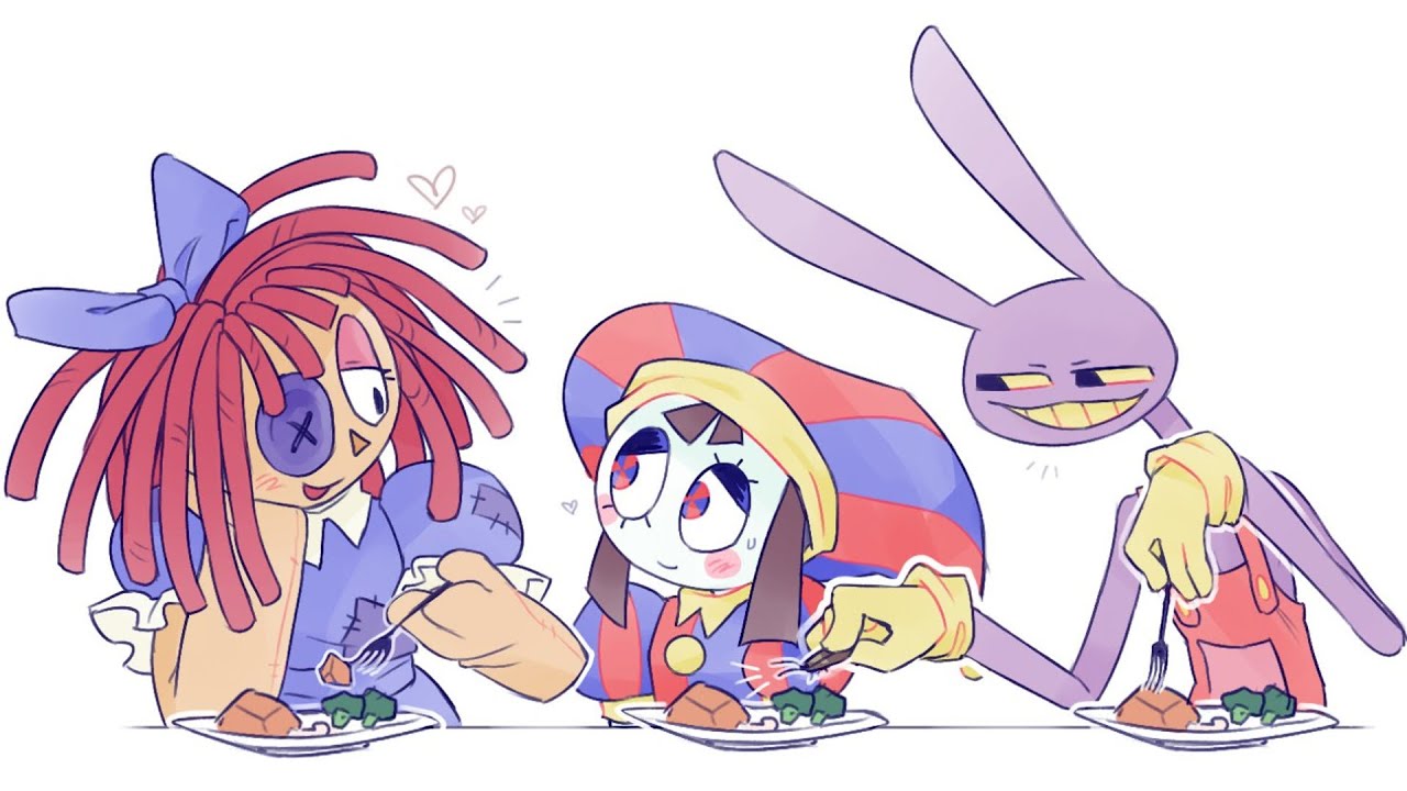 The WHOLESOME Digital Trio!! (The Amazing Digital Circus Comic Dub ...