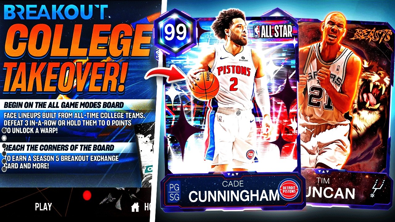 NEW Breakout COLLEGE Portal - BEST REWARDS & BEST PORTAL in NBA 2K26 ...