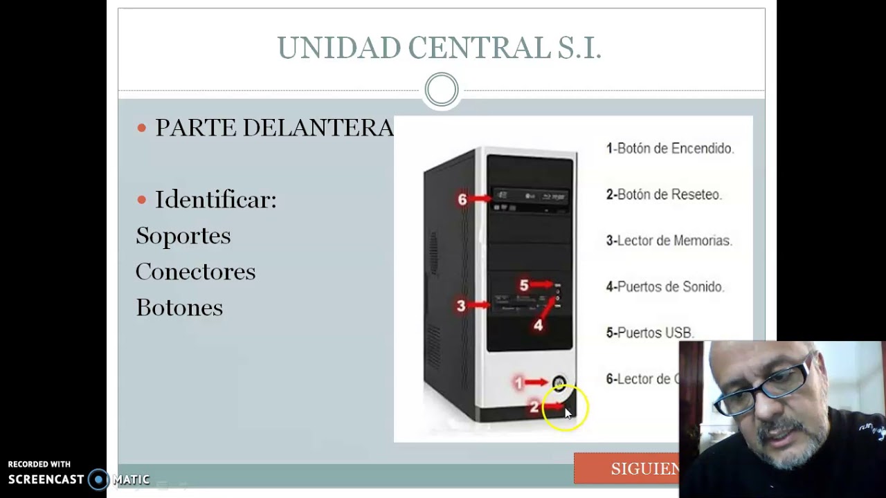 Tutorial - Unidad Central de Sistema Informático - YouTube