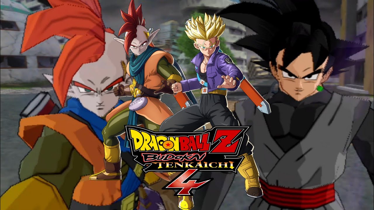 Dragon Ball Z Budokai Tenkaichi 4 : Tapion & Future Trunks vs Black ...