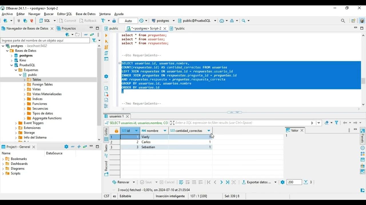 Prueba Módulo SQL - Data Science G-92 - Academia Desafío Latam - YouTube