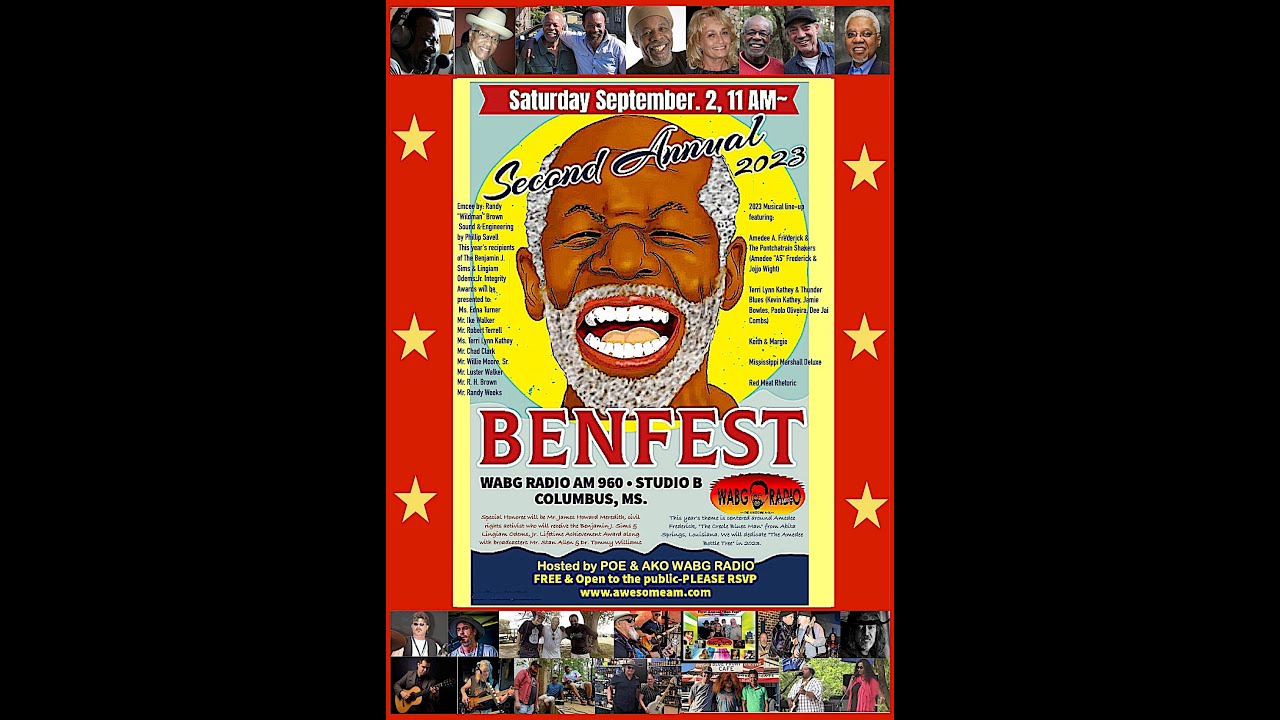 Ben Fest (Opening & Awards) at Studio B (WABG Radio) Sept. 2, 2023 ...