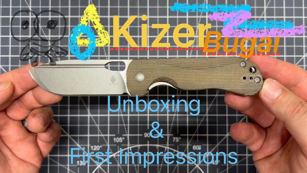 @kizer_edc Bugai unboxing & First Impressions - YouTube